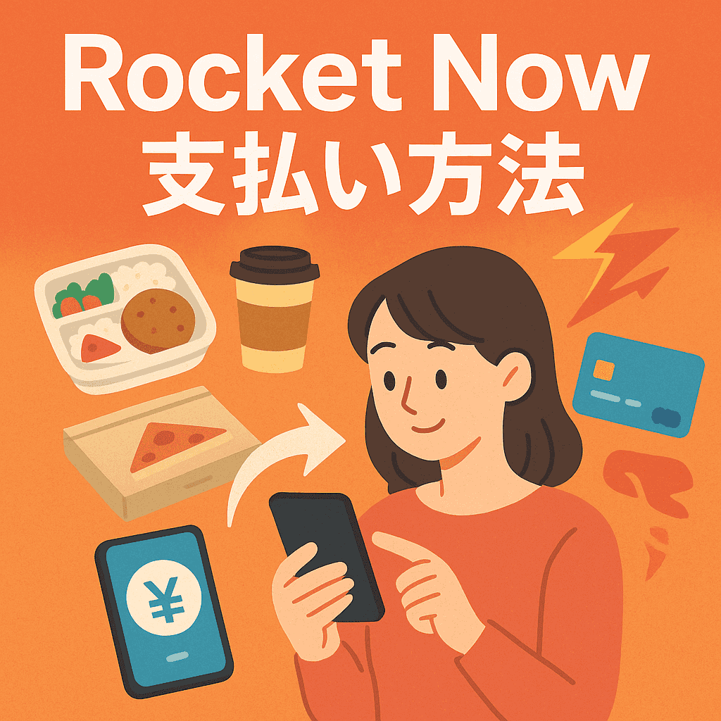 Rocket Now（ロケットナウ）の支払い方法を徹底解説！クレジットカードがない人の対処法も
