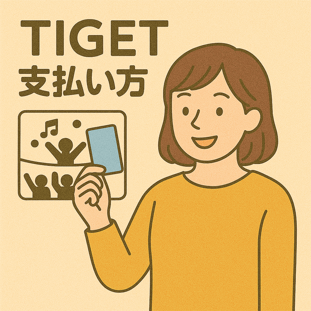 TIGET（チゲット）の支払い方法は？クレジットカードなしでのチケット購入方法を解説